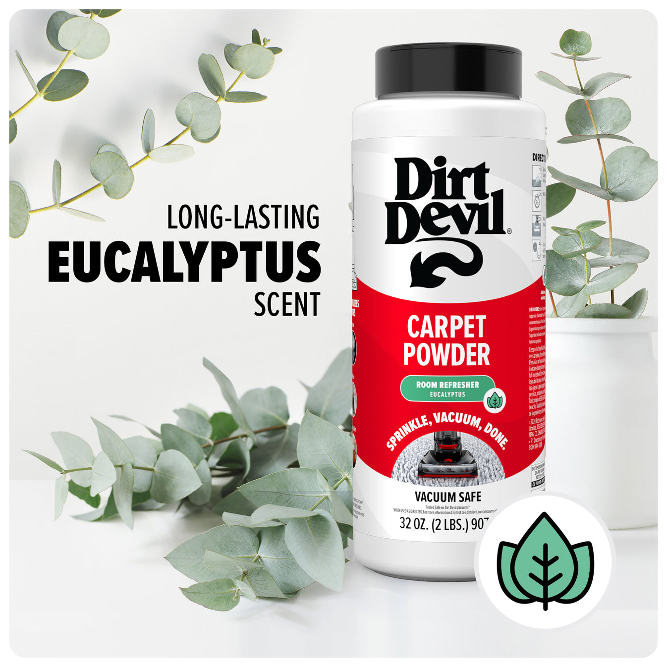 Eucalyptus Carpet Powder (4-Pack) – Dirtdevil