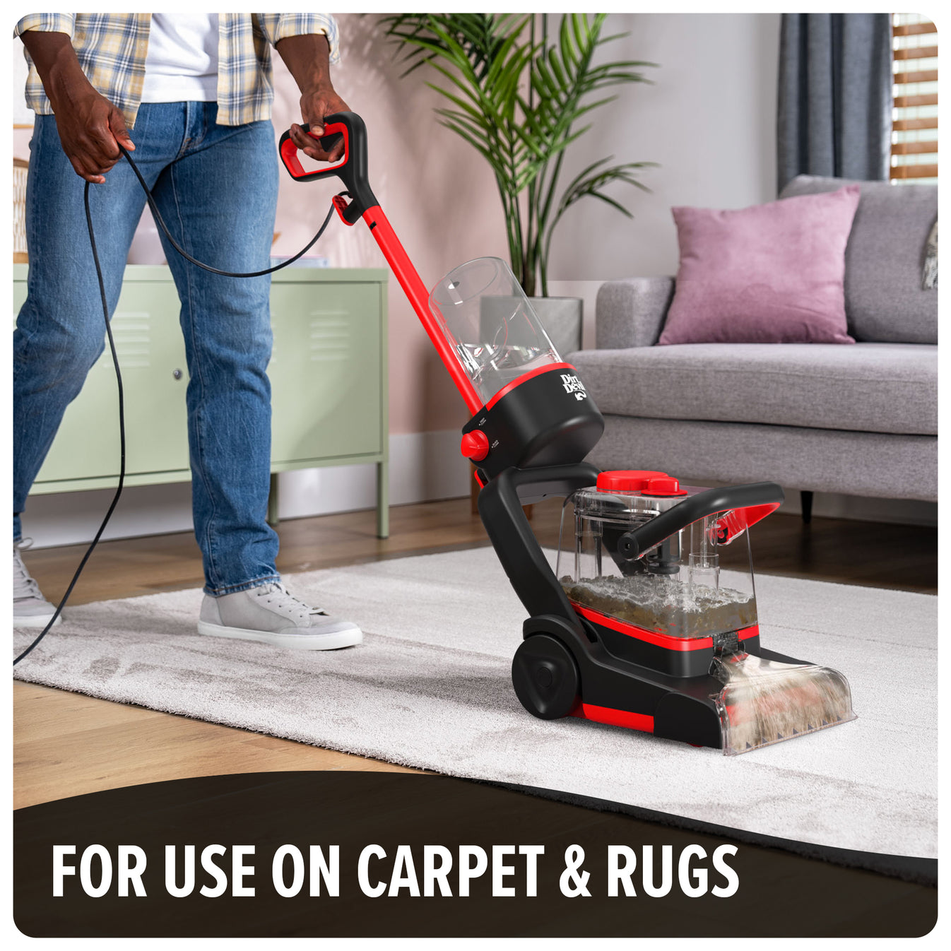 Carpet Cleaner + Pet Carpet Cleaner Solution Bundle – Dirtdevil