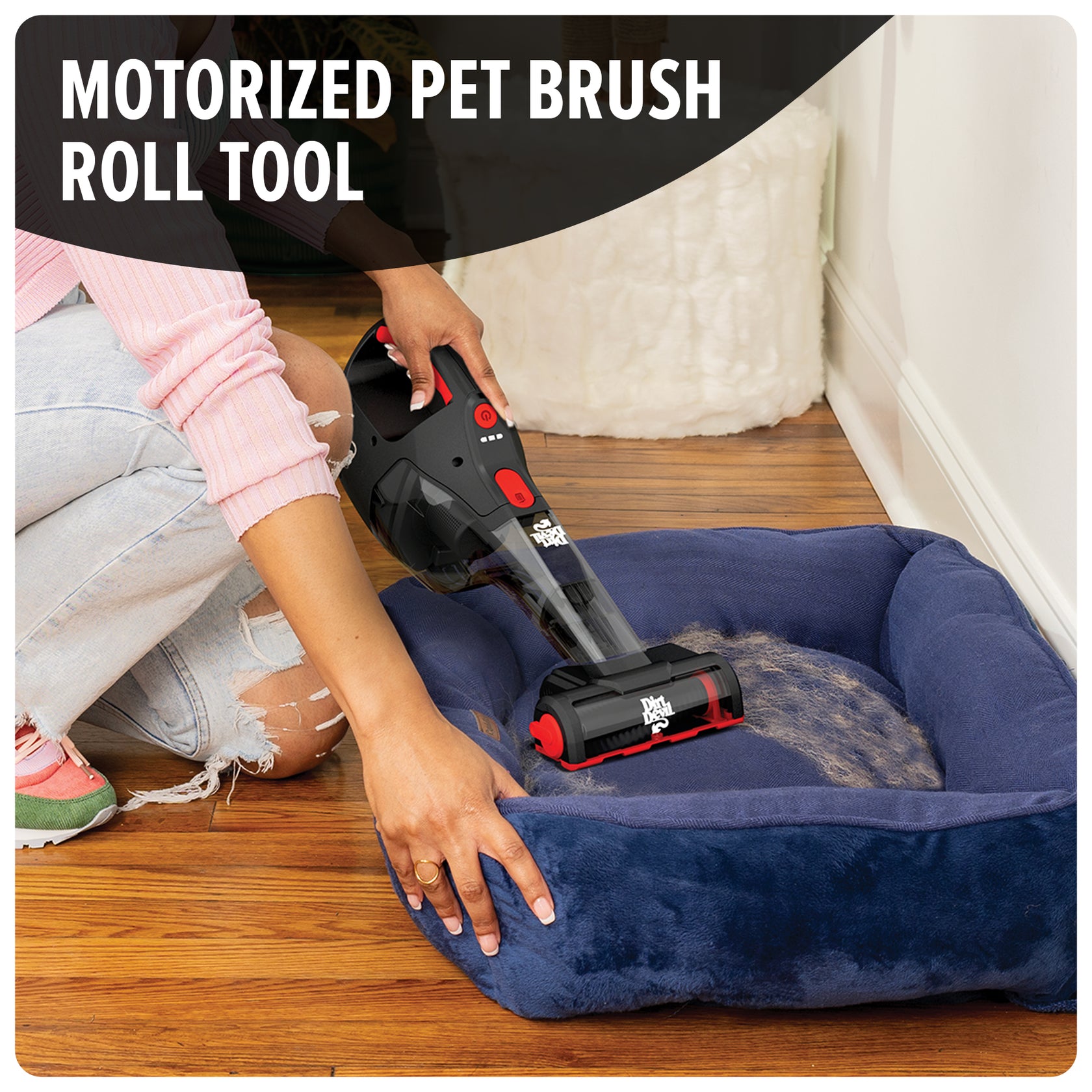 Deep Clean+ 16V Hand Vacuum with Motorized Pet Tool – Dirtdevil