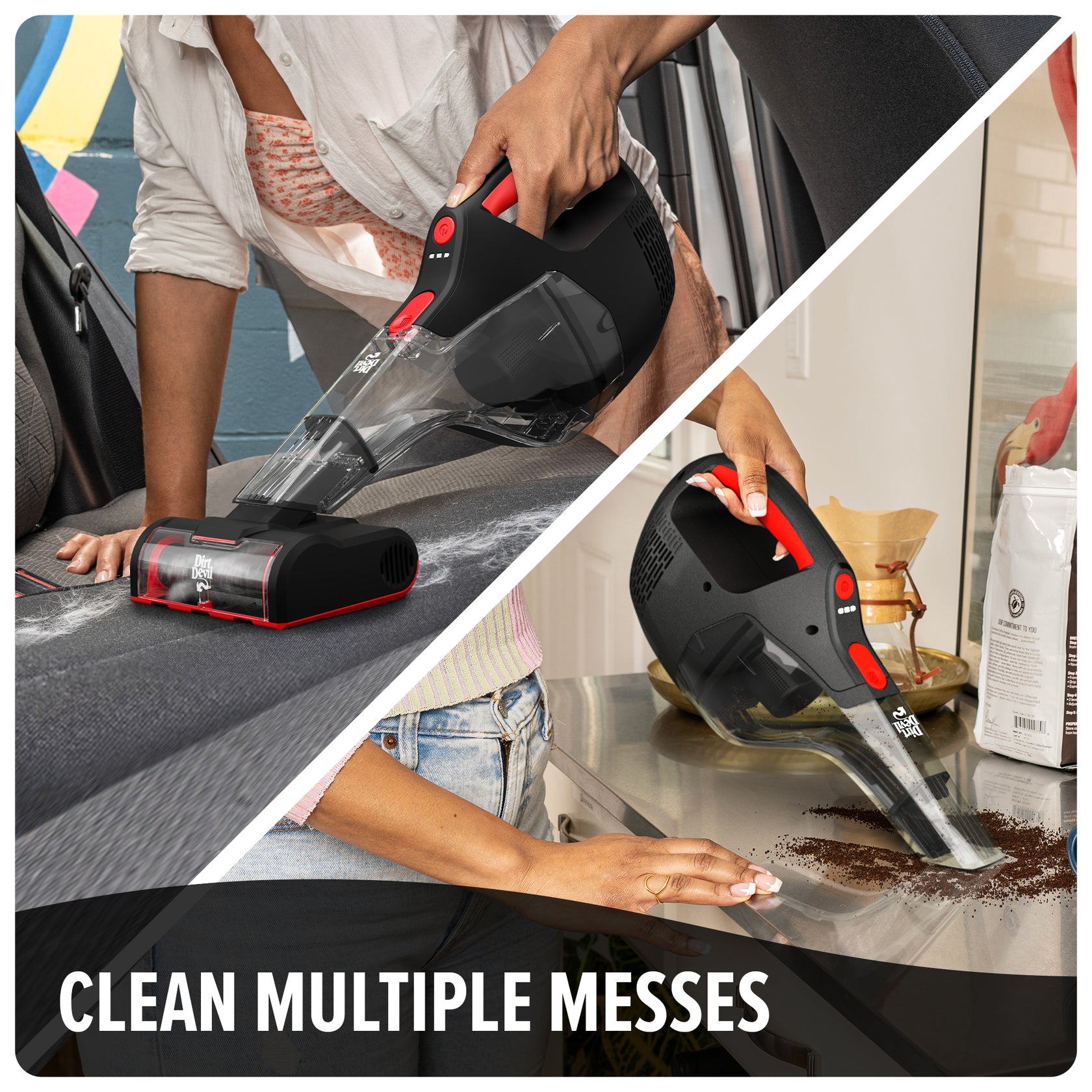 Deep Clean+ 16V Hand Vacuum with Motorized Pet Tool – Dirtdevil