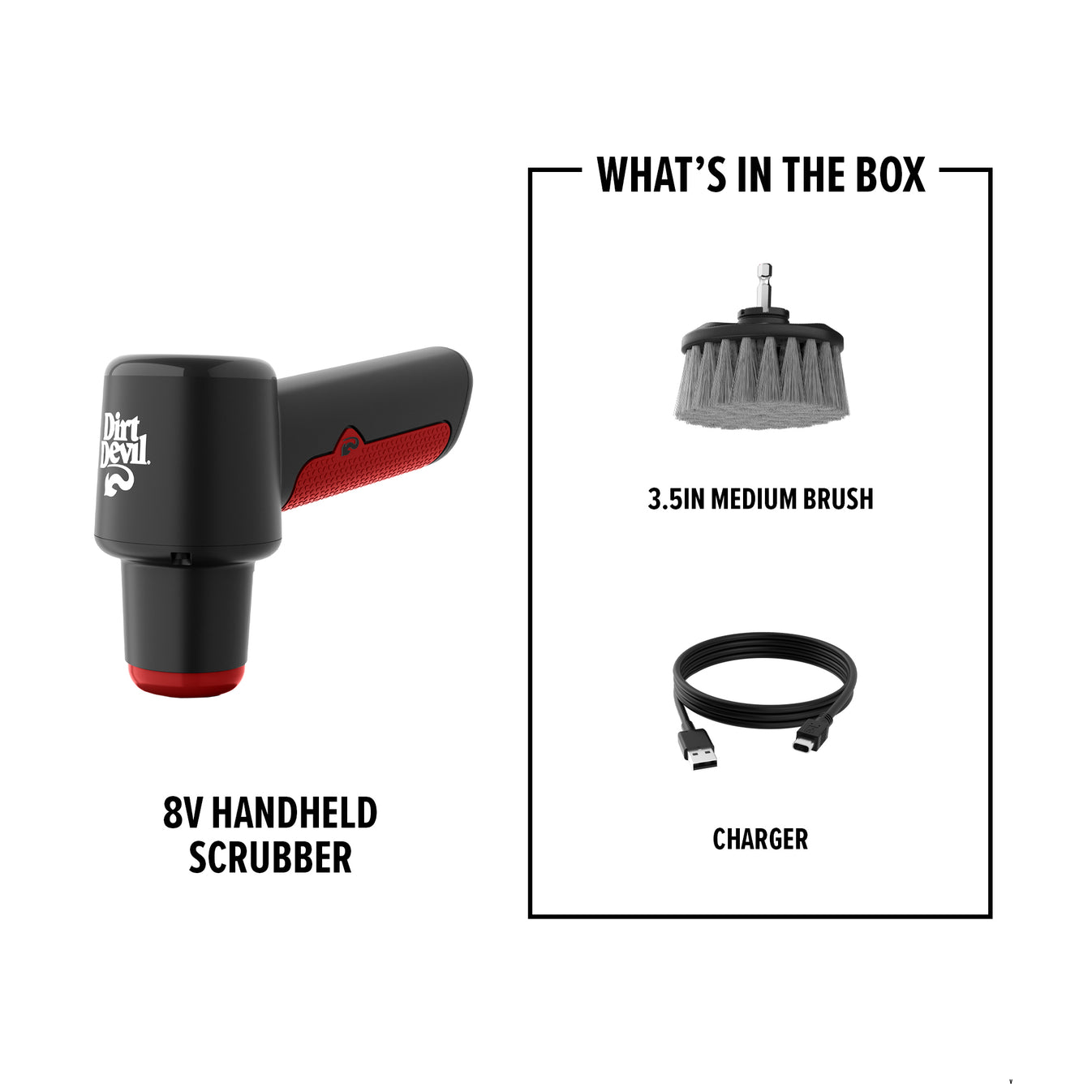 8-Volt Handheld Scrubber – Dirtdevil