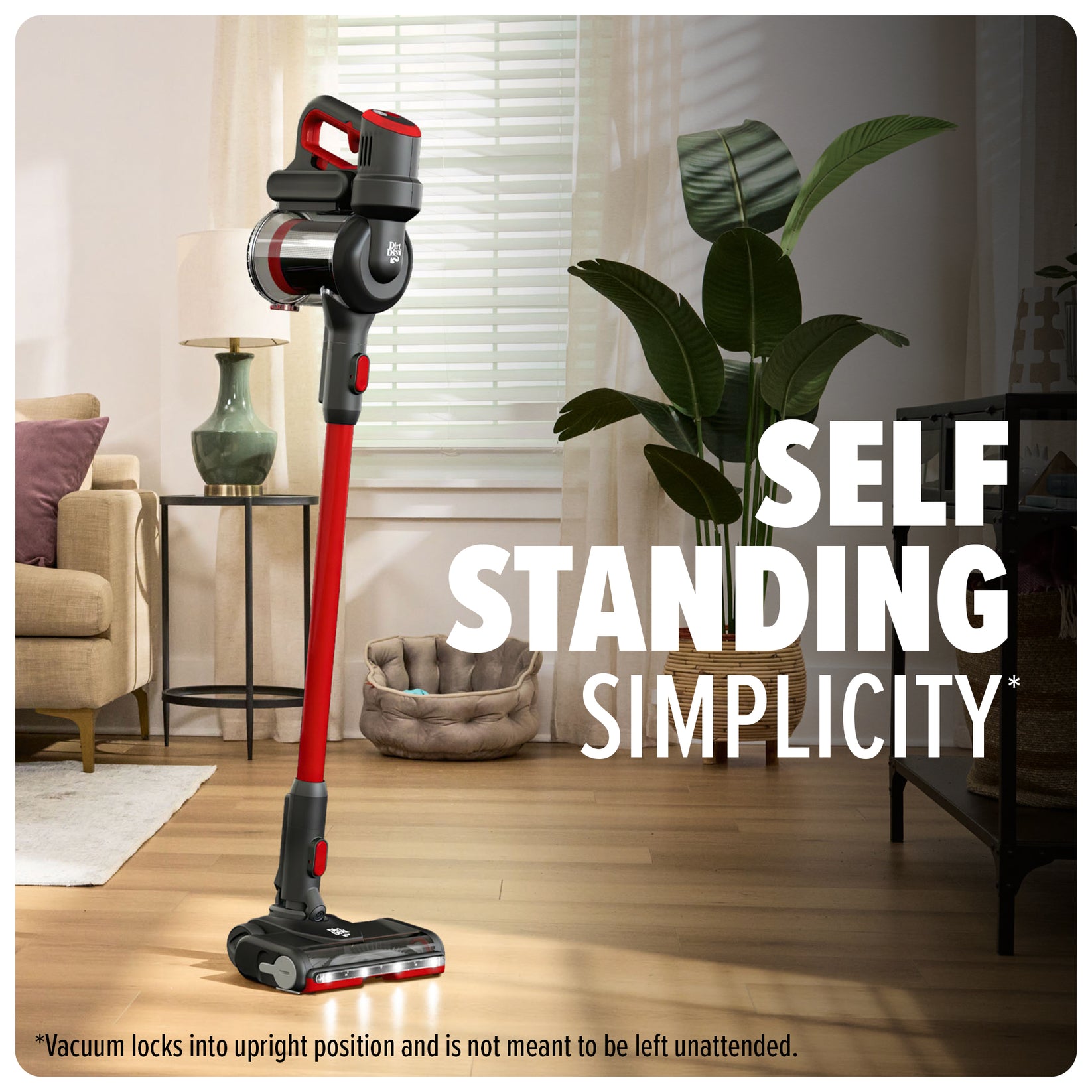 Cordless Standing Stick Vacuum – Dirtdevil