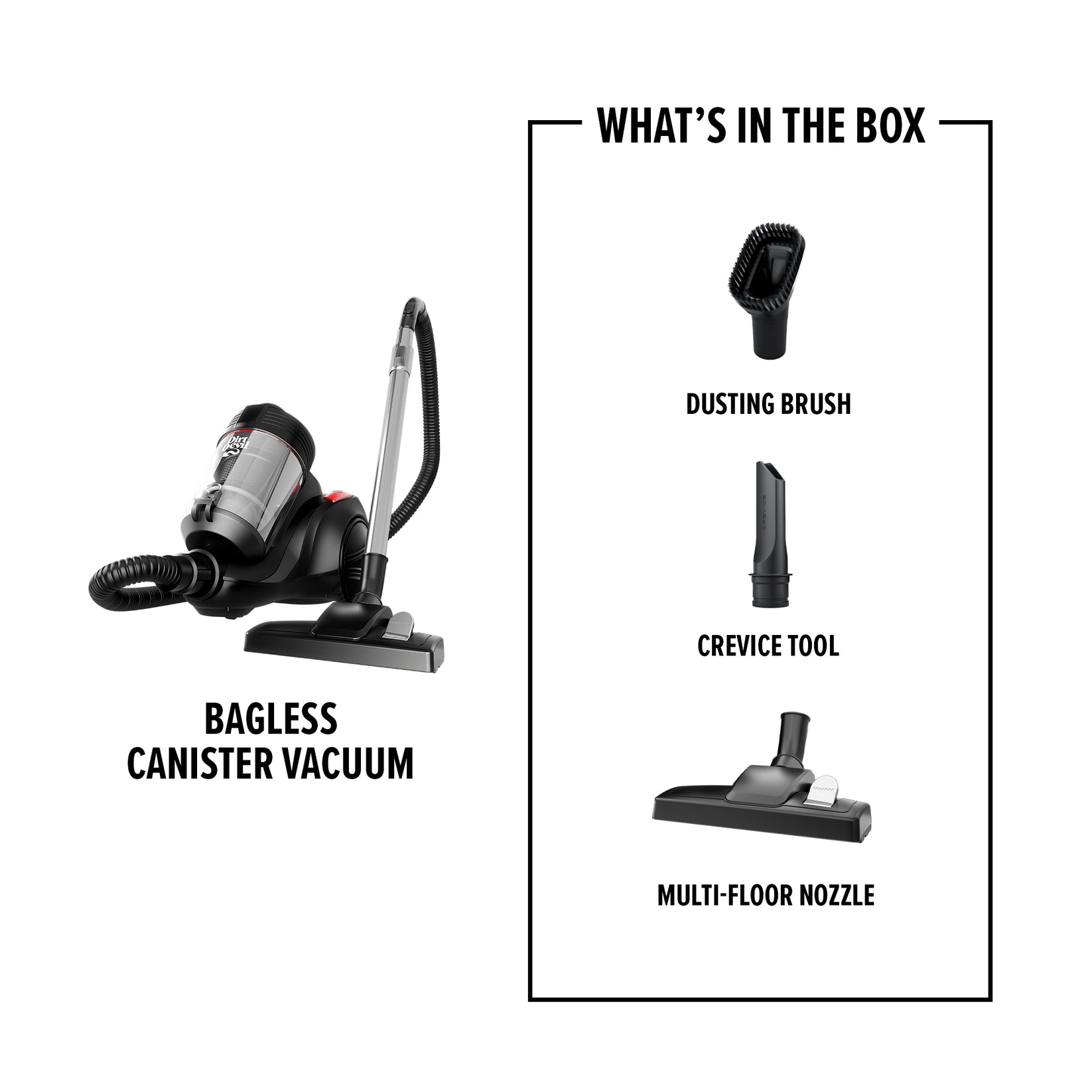 Bagless Canister Vacuum – Dirtdevil